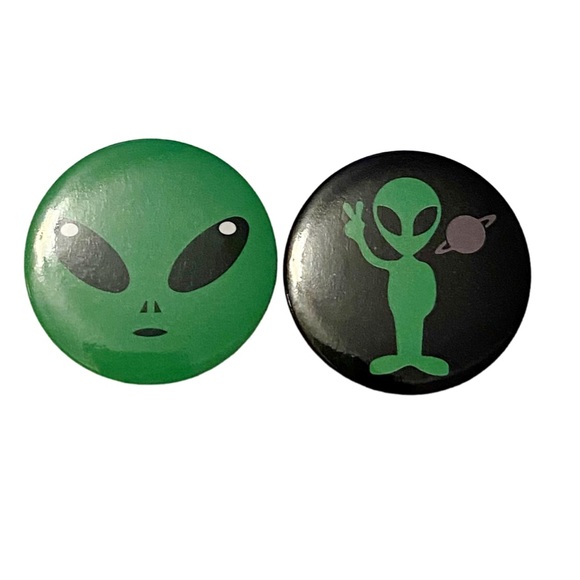 Jewelry | Alien Pins Buttons | Poshmark